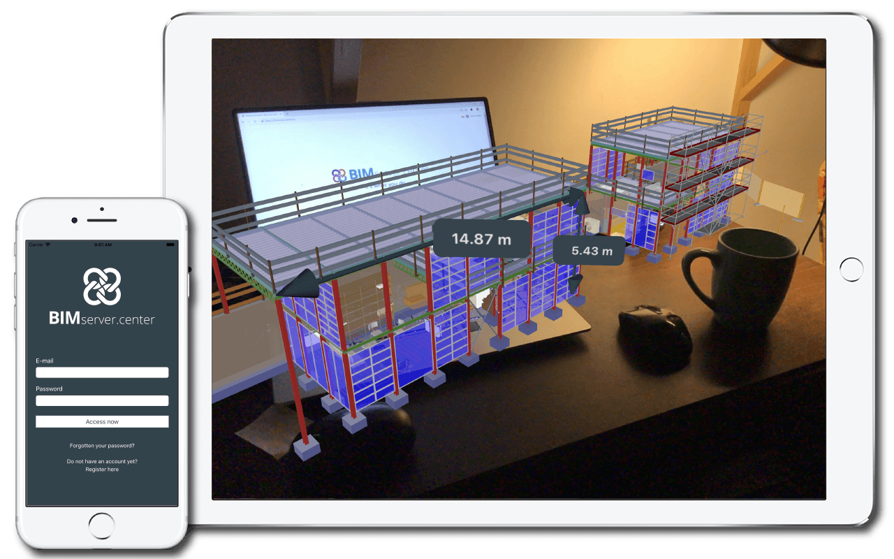 5 interesting augmented reality resources in the BIMserver.center app